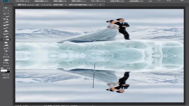 教你快速制作倒影,非常简单实用