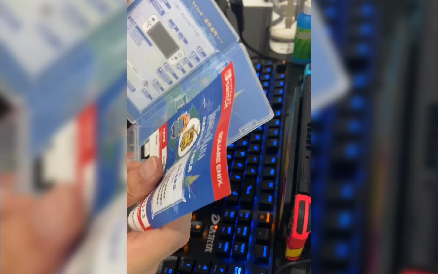 【开箱】Switch卡带 两张二手卡带出了一张全新卡带