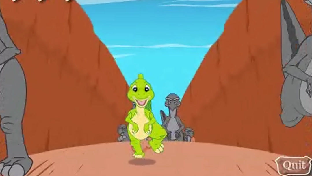 小恐龙快快跑,注意躲避! 游戏