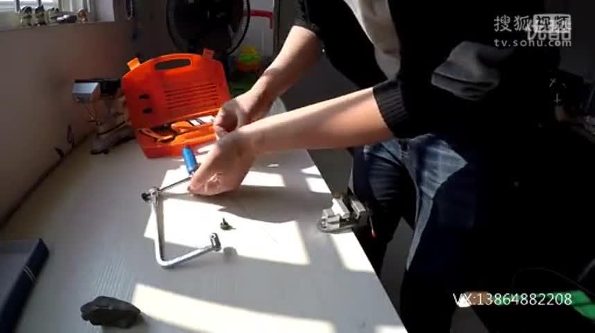 琥珀蜜蜡切割手锯使用视频