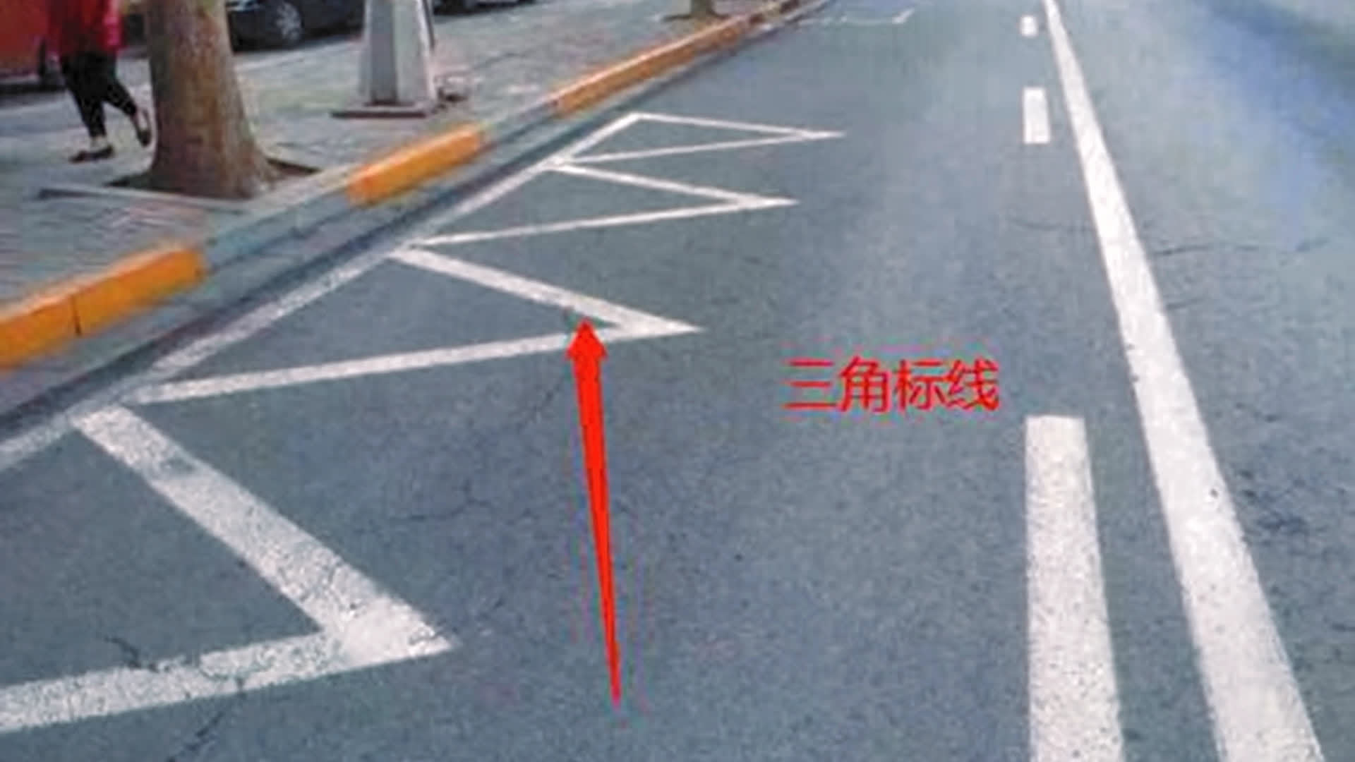 看到这种三角形标志躲远点!好多车主没见过,做错后悔可就晚了