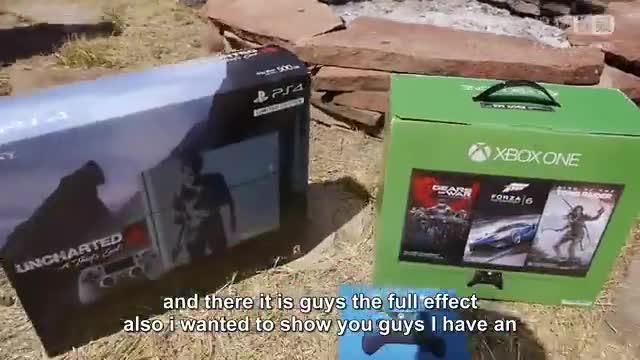 如果把PS4和Xboxone放入装满干冰的泳池里 备份1