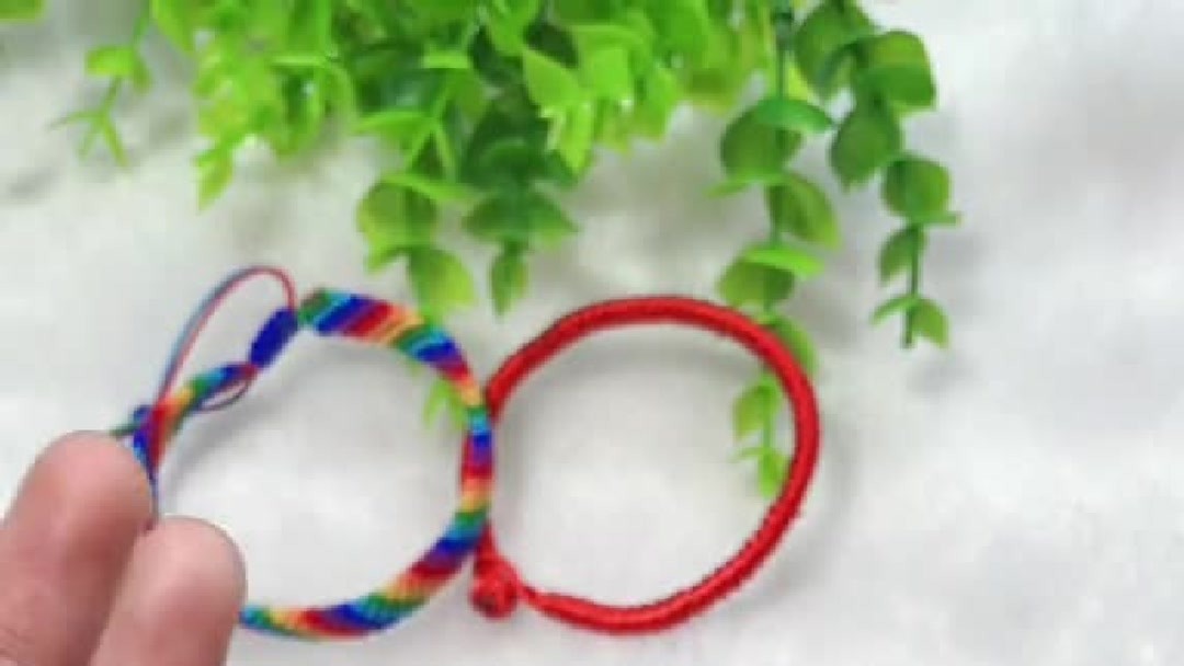 金刚结手绳编织教程#绳结#手工diy