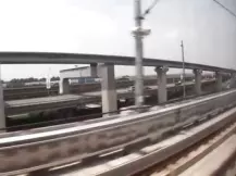 【車窓風景】 上海・轨道交通2号线 浦东国际机场→凌空路