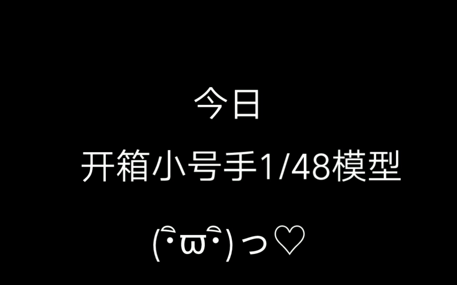 小号手1/48模型开箱