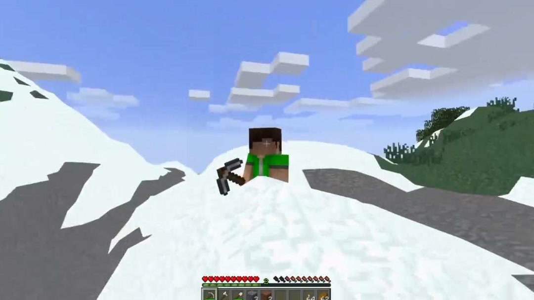 我的世界-从悬崖上摔死2