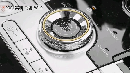 抓住一个偷车标的贼!2021 宾利 飞驰 W12。起售价25万美元