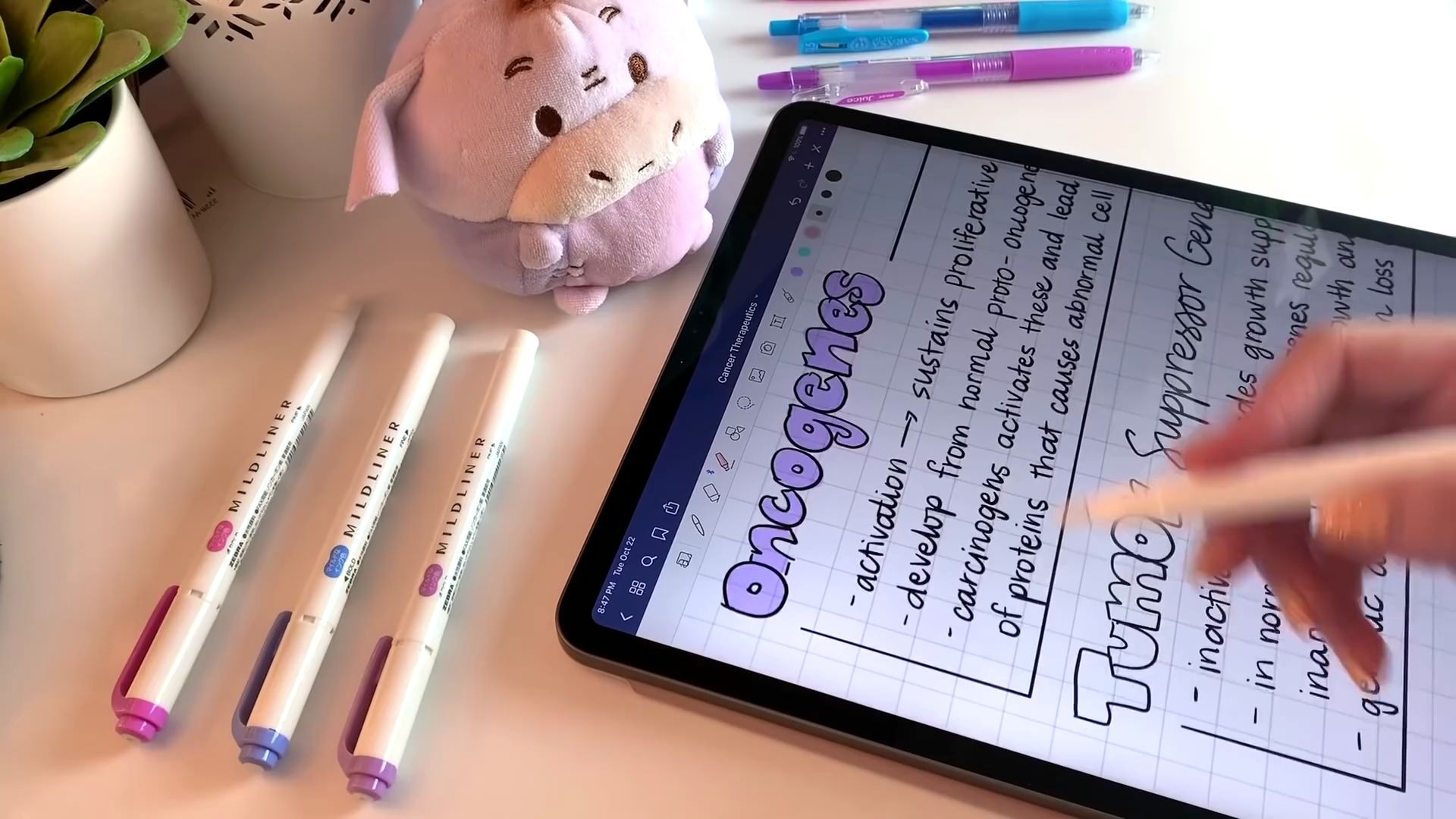 如何优雅高效地用ipad做笔记?|STUDY WITH ME|优秀的医学生笔记整理