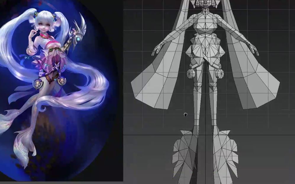 3dsmax 小萝莉简易腿部模型8新手入门教程