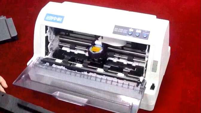 针式打印机色带安装教程视频