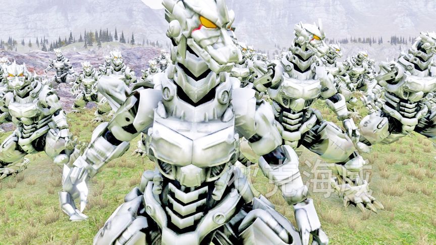 史诗战争模拟器游戏 1万狼人vs1万金刚狼