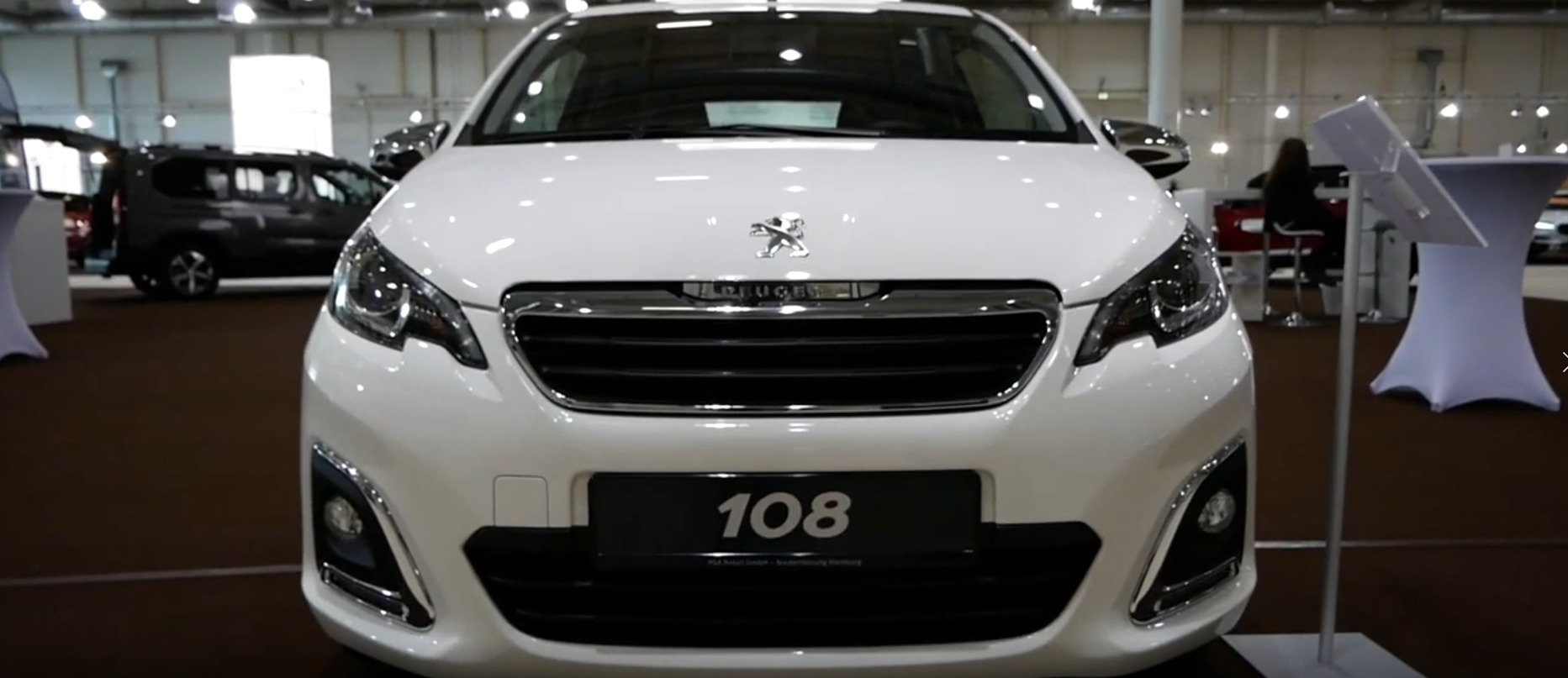经济实惠的家庭轿车,全新标致108车展亮相