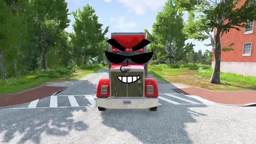 连续挑战车祸模拟器100天第77天,车王遇到危险了#车祸模拟器