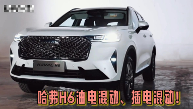 哈弗H6油电混动、插电混动!