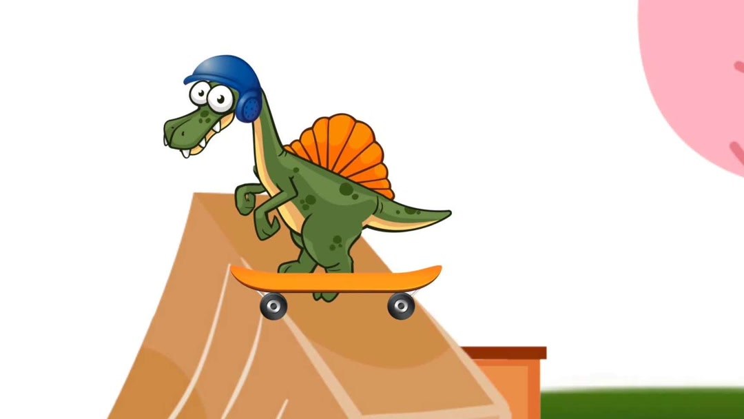 恐龙世界 第1集 危险的滑板事故