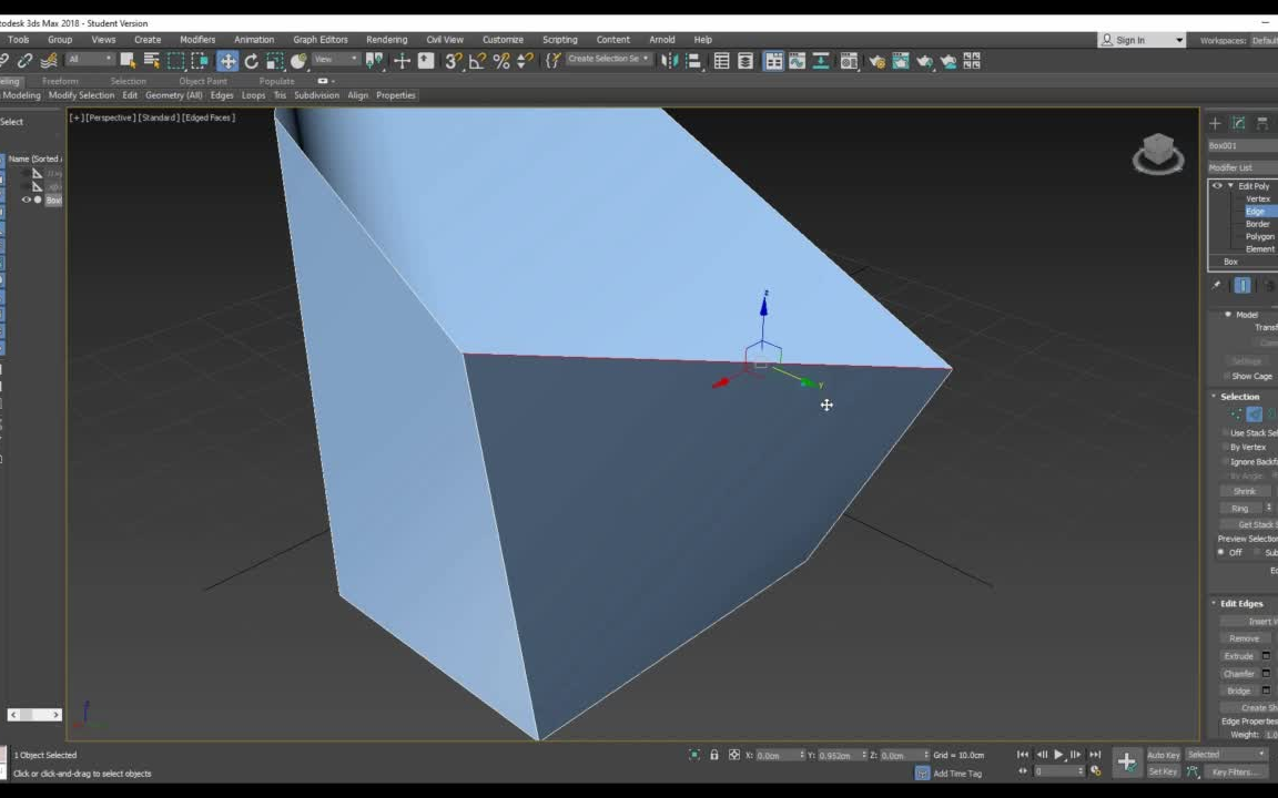3dsmax建模技术从入门到精通技术训练视频教程 4.编辑多边形
