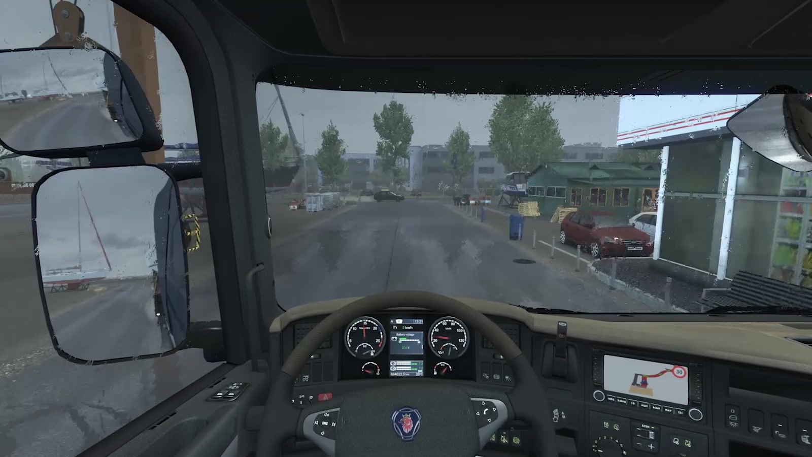 欧洲卡车模拟2 #15 日常运货 斯堪尼亚R730 在法国西部运送豪华游艇