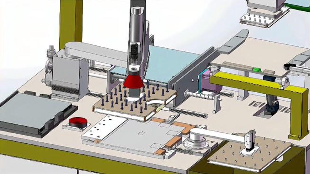 Solidworks做动画还是有点难的,动作多了会打架