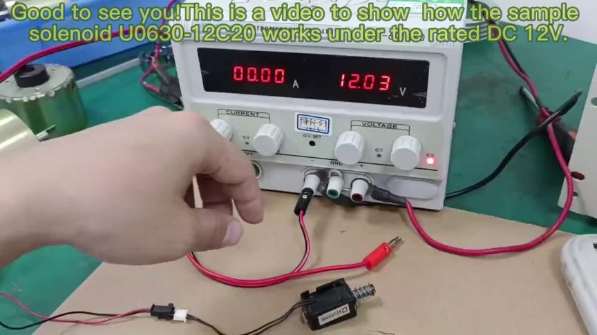 #电磁铁 #实拍原视频 #推拉电磁铁