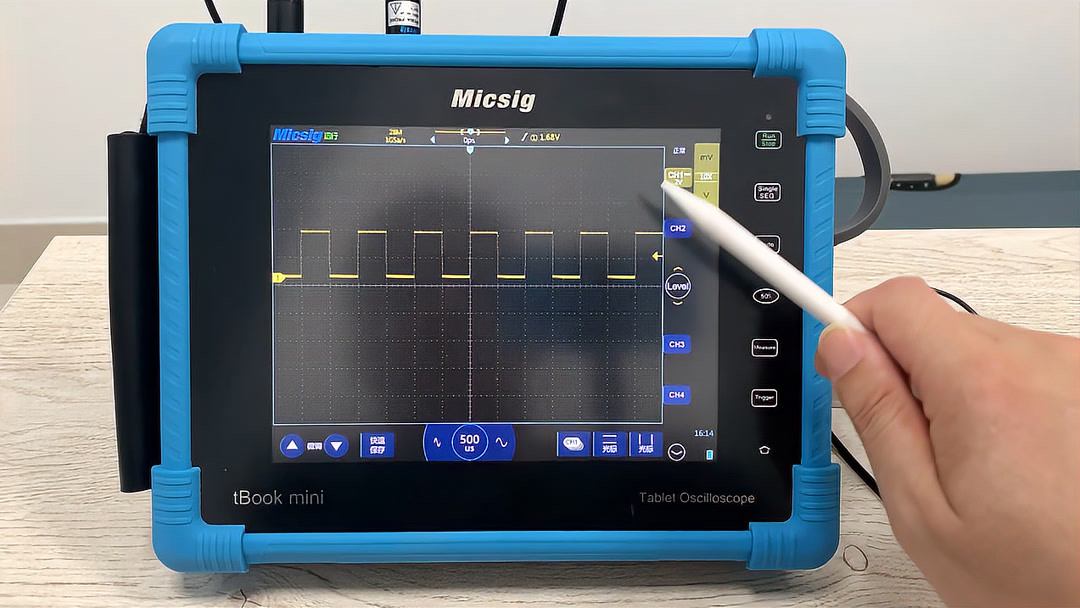 通道数量对示波器带宽、采样率、存储深度的影响