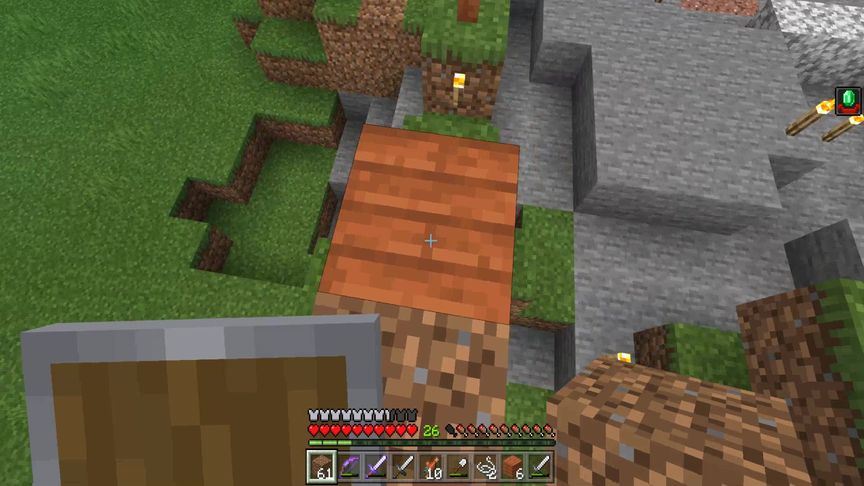 小函我的世界地下城25:给村民外墙加高一点吧!以后不会出现意外