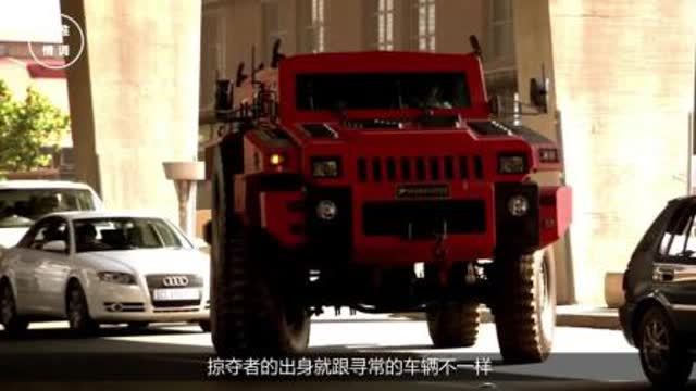 世界上最强悍的越野车,重15吨,炸弹都炸不坏