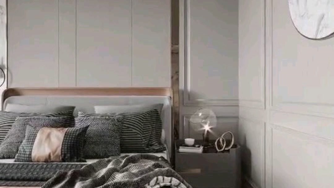 现代简美卧室装饰效果