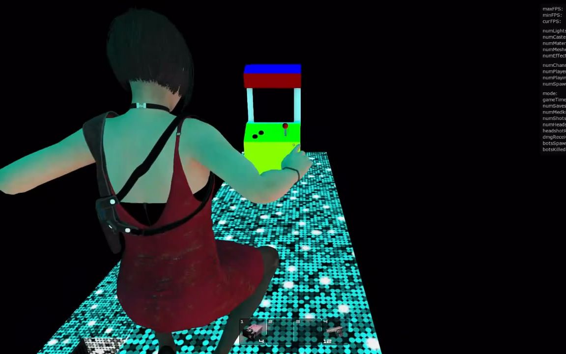 【haydee简单模式】自制地图TheArcade