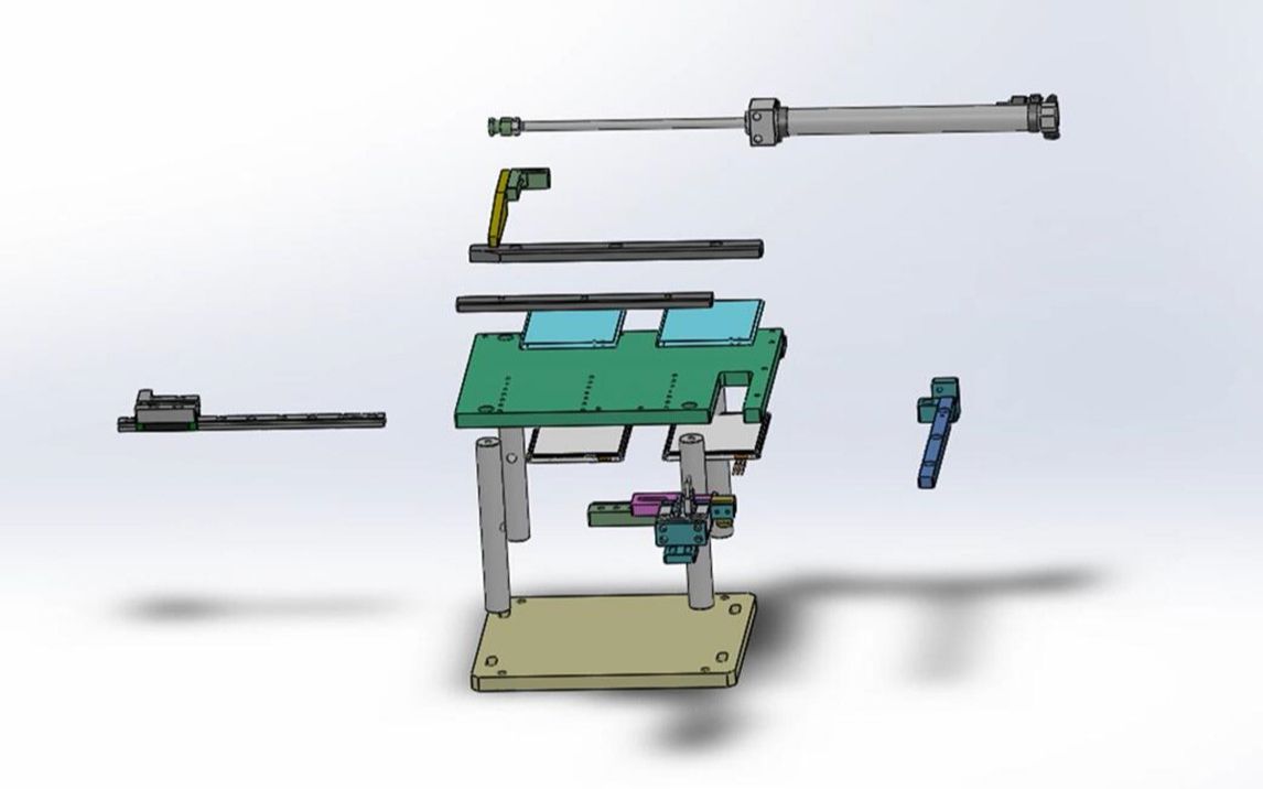 solidworks中爆炸视图的生成以及作用