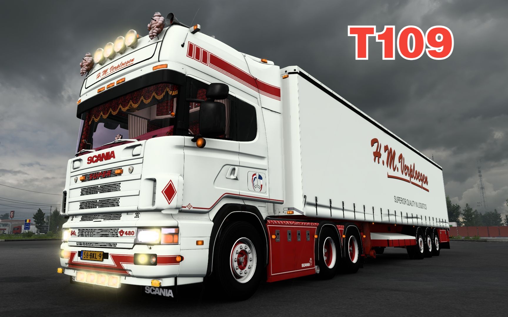 【Scania_H.M_】优质整车mod|外观颜值内饰天花板|灯光100分#欧洲...