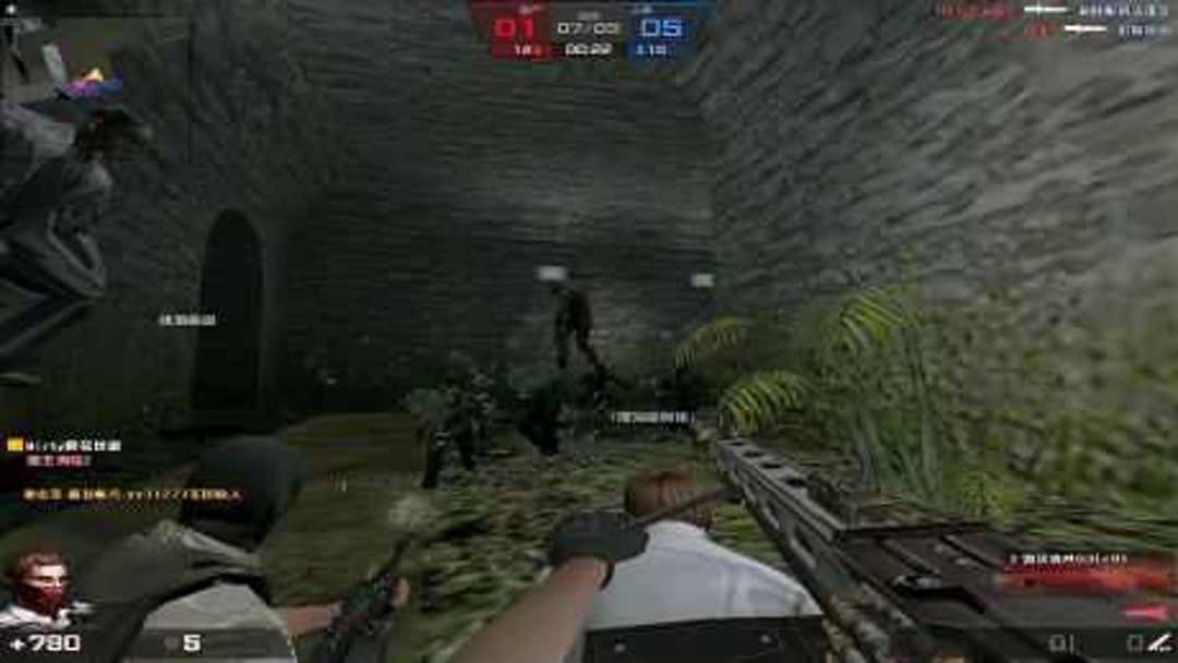 反恐精英csol:生化一阿兹特克冷门点位非常考验团队配合能力