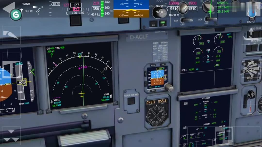模拟航空飞行,空客A320迫降