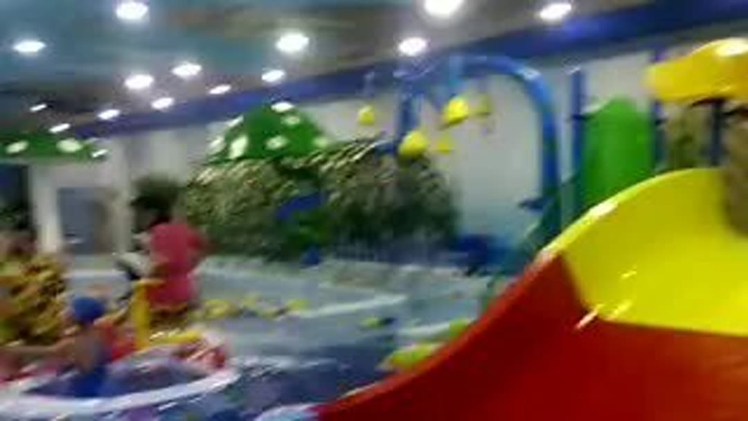 济南思普瑞德儿童水上乐园视频