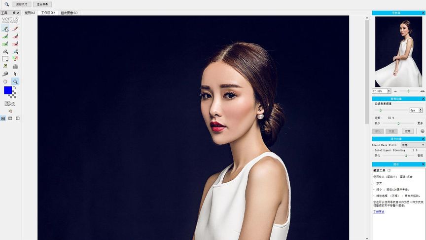 ps插件大全教程 Vertus Fluid Mask 抠图插件