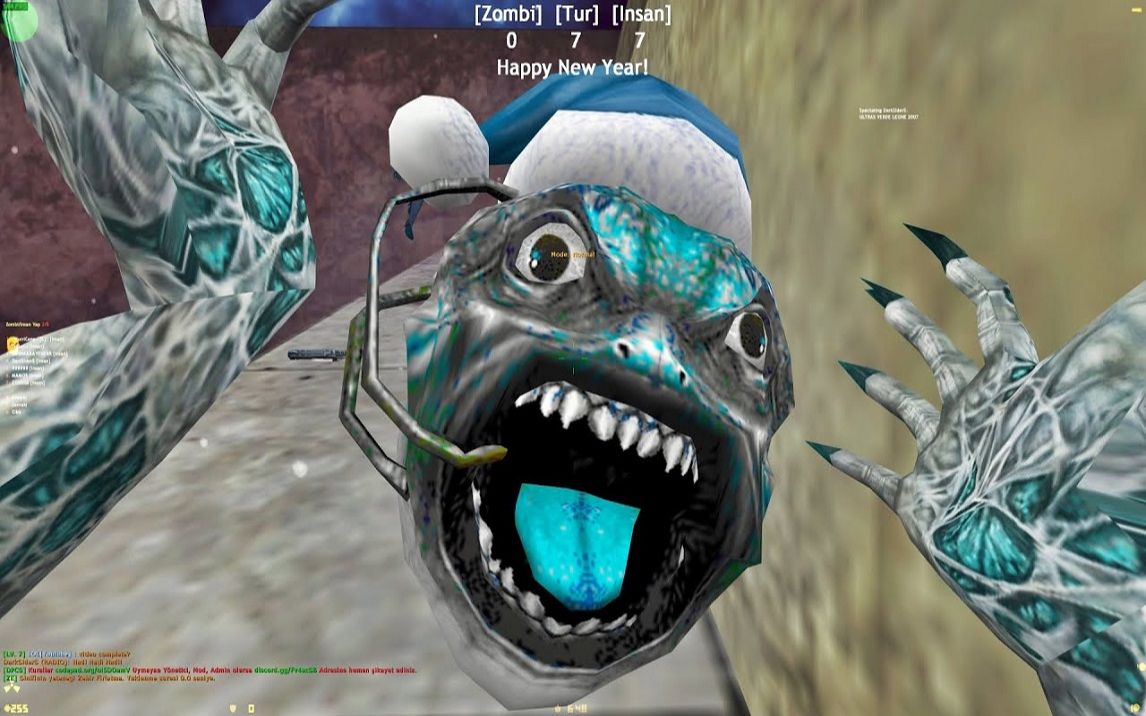 看KZ大佬玩CS1.6僵尸逃跑模式 第九期