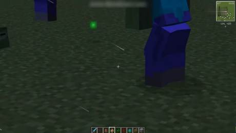 「流星」我的世界Minecraft 弯曲动作 mod