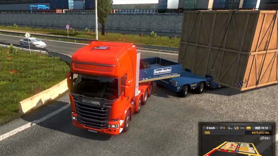 小吉《欧洲卡车模拟2》176 超宽货物