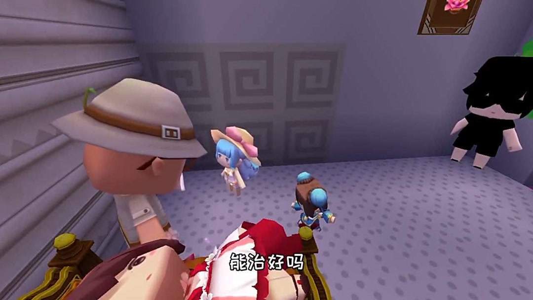 迷你世界故事:妮妮的妈妈生病了,多亏了好朋友熙熙找来医生!