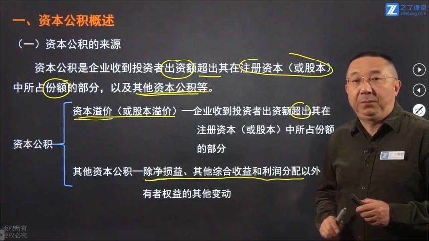 2021初级会计实务:第四章第二节 资本公积