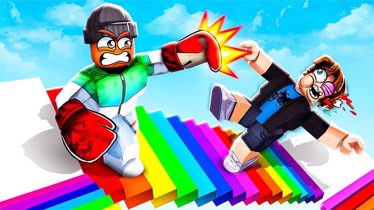 Roblox攀爬战斗模拟器:高空坠落大冒险!超级飞侠大战!小格解说