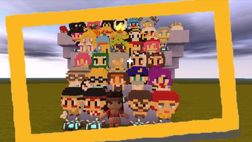 迷你世界国际服 所有人物的全家福