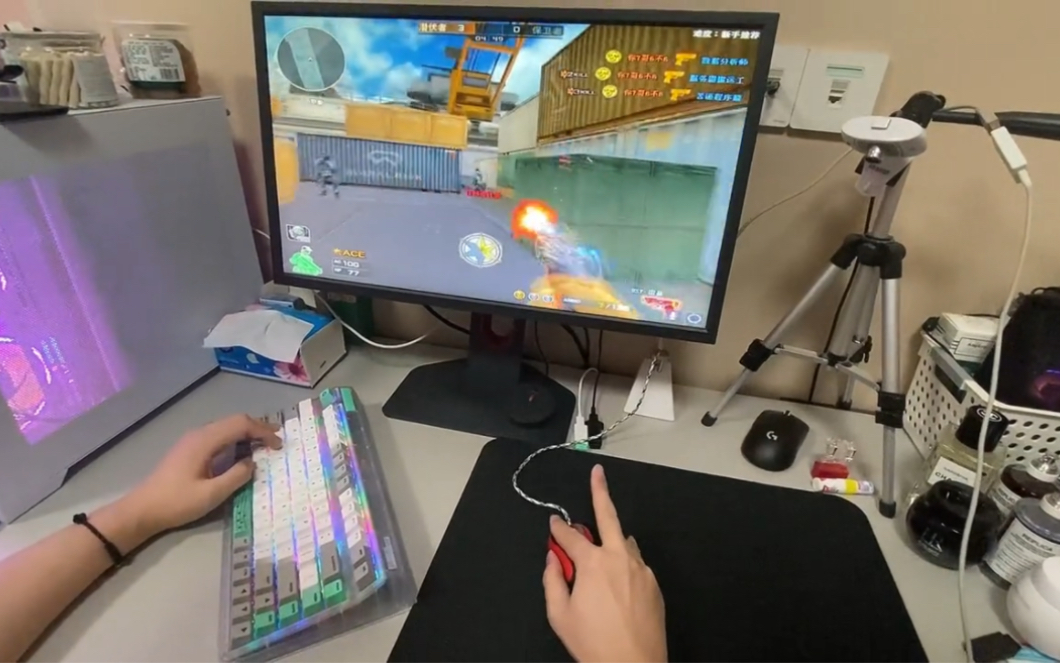 你做不到不代表别人做不到 菜就多练 哪有那么多鼠标宏啊