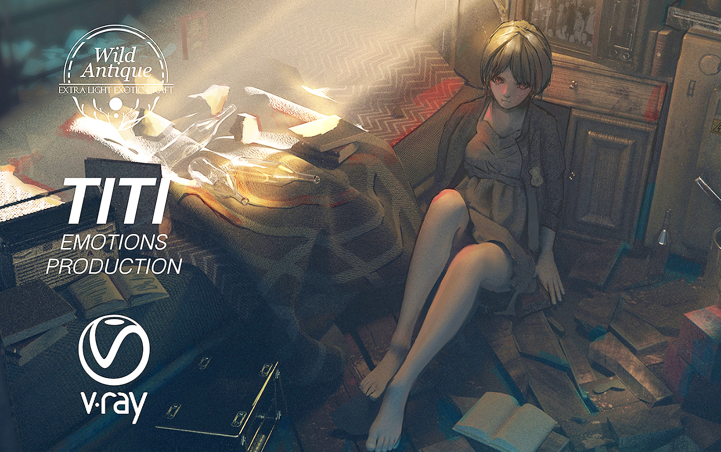 【3D辅助绘画】【3dsMax】一个练习记录