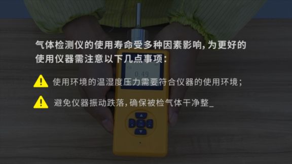 #dou #无眼界 3手持式泵吸式气体检测仪注意事项(20C)