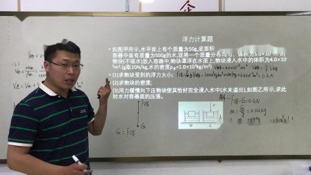 5.14浮力综合计算题