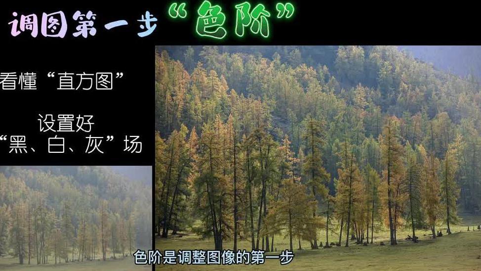 Ps灰蒙蒙的照片瞬间变通透读懂直方图