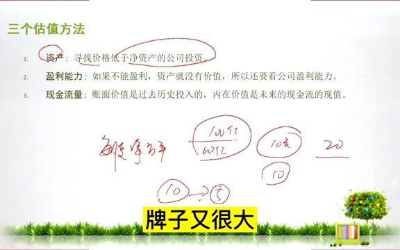 5. 跟巴菲特学投资6 巴菲特如何做企业价值评估