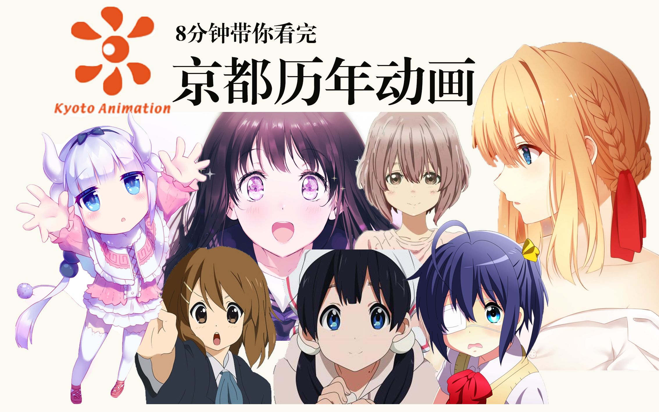 8分钟带你看完京都历年动画作品
