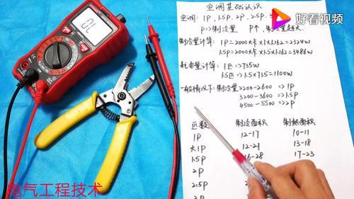空调的选配方法,哪有那么复杂?看懂这张表格,1s选择合适的空调