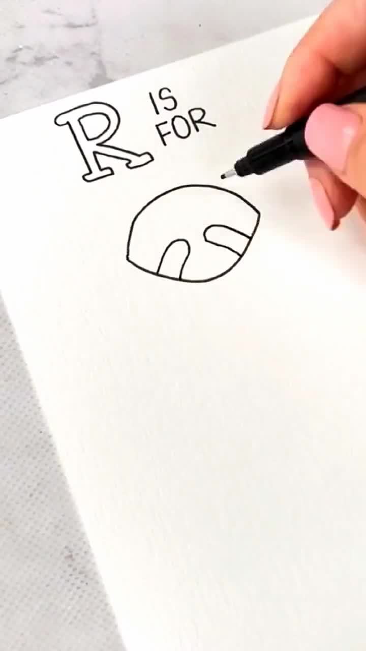 小浣熊简笔画#简笔画 #跟着学画画 #亲子简笔画 #一起学画画 #可爱小...